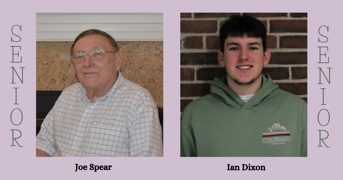 Senior to Senior: Joe Spear – The Savings Bank